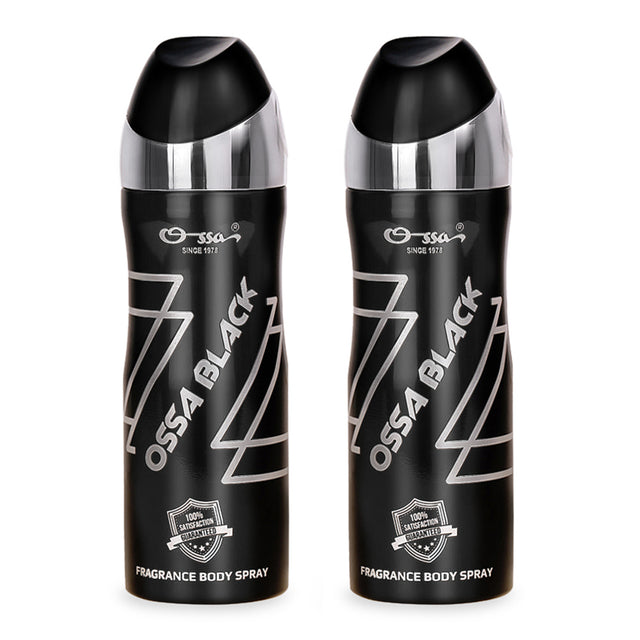 Ossa Black Body Spray With Ambery and Citrusy Notes – OSSA Perfumes