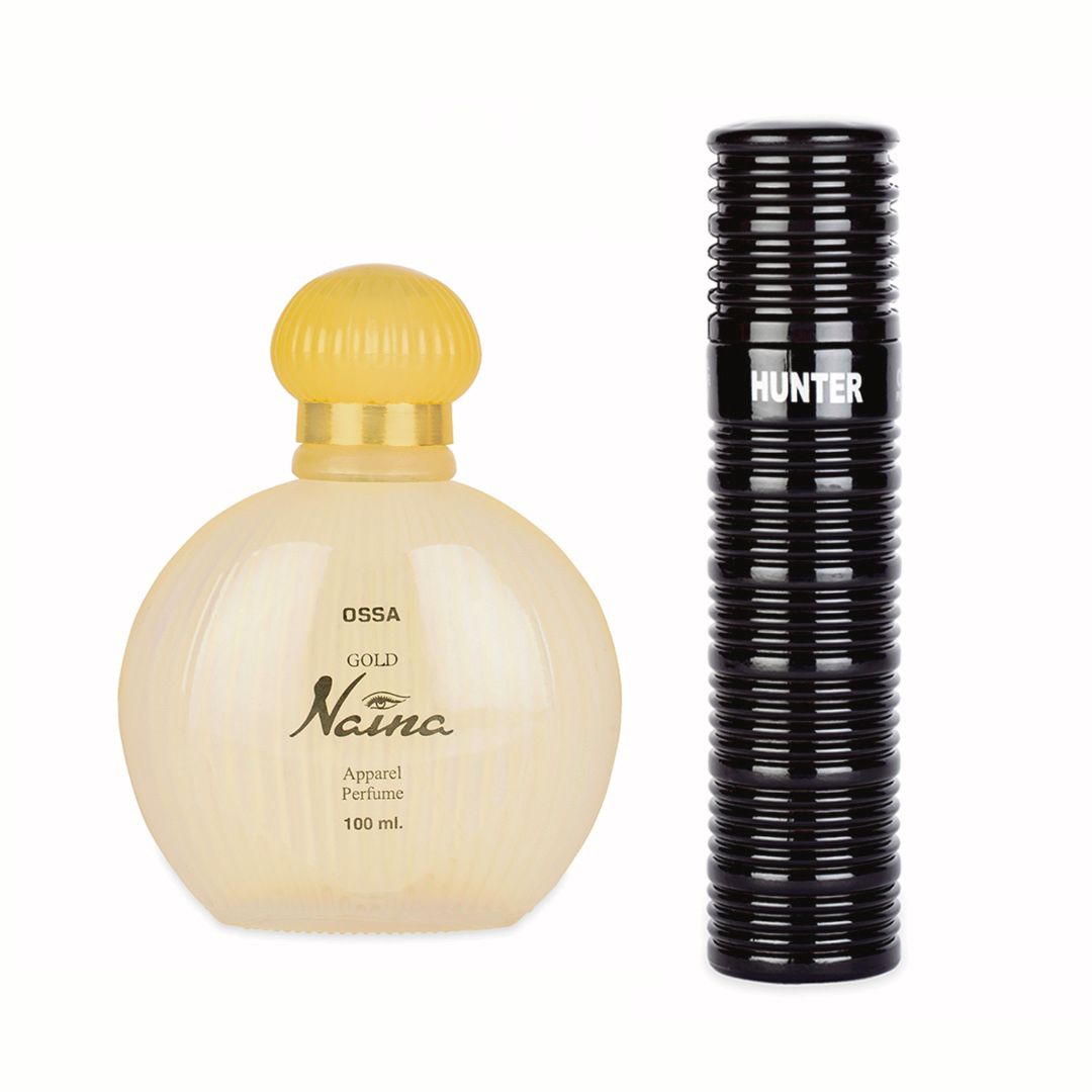 Ossa Hunter EDP 100ml And Gold Naina EDP 100ml Long Lasting Perfume Co ...